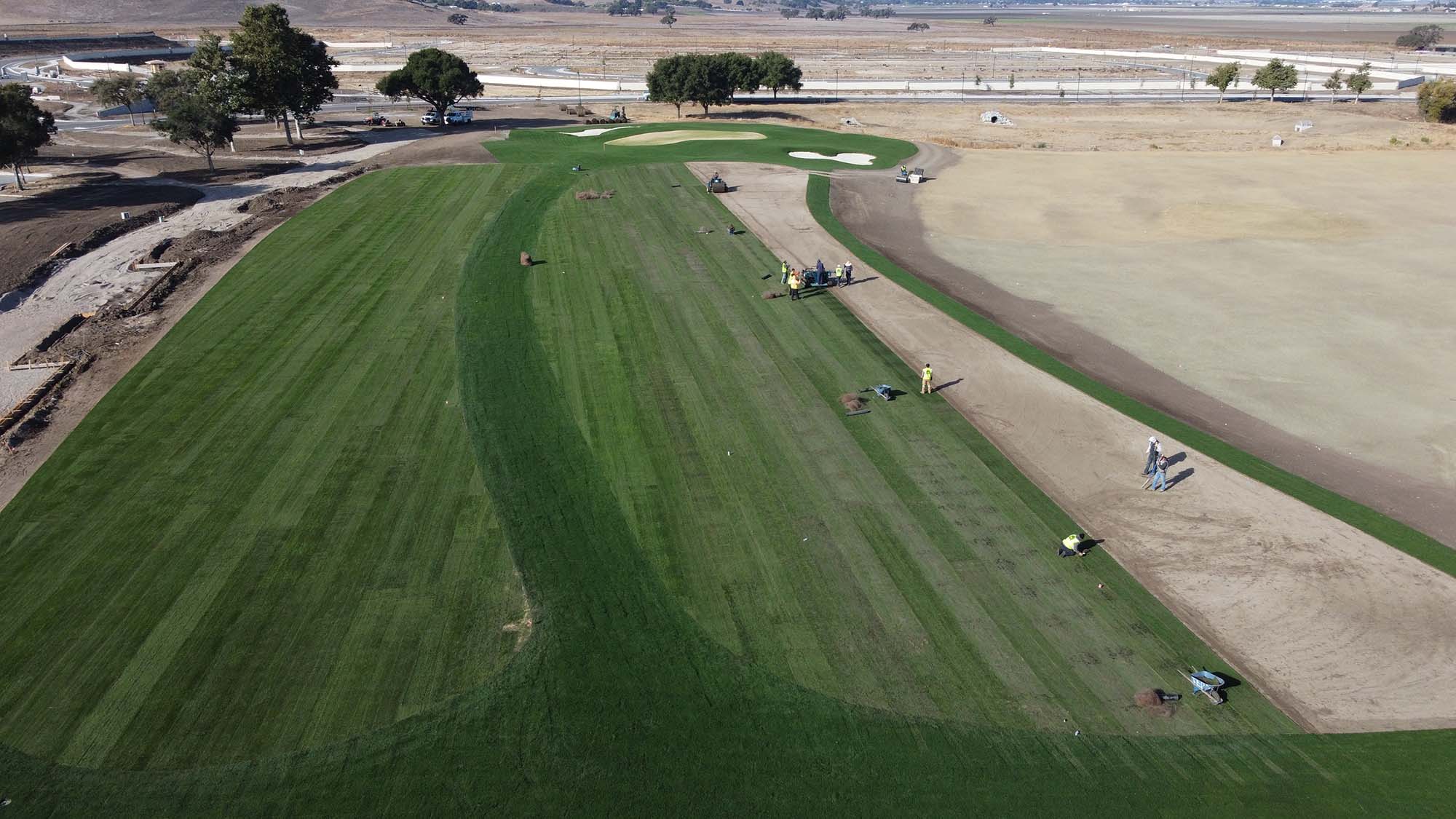 Resurfaced Driving Range - San Juan Oaks